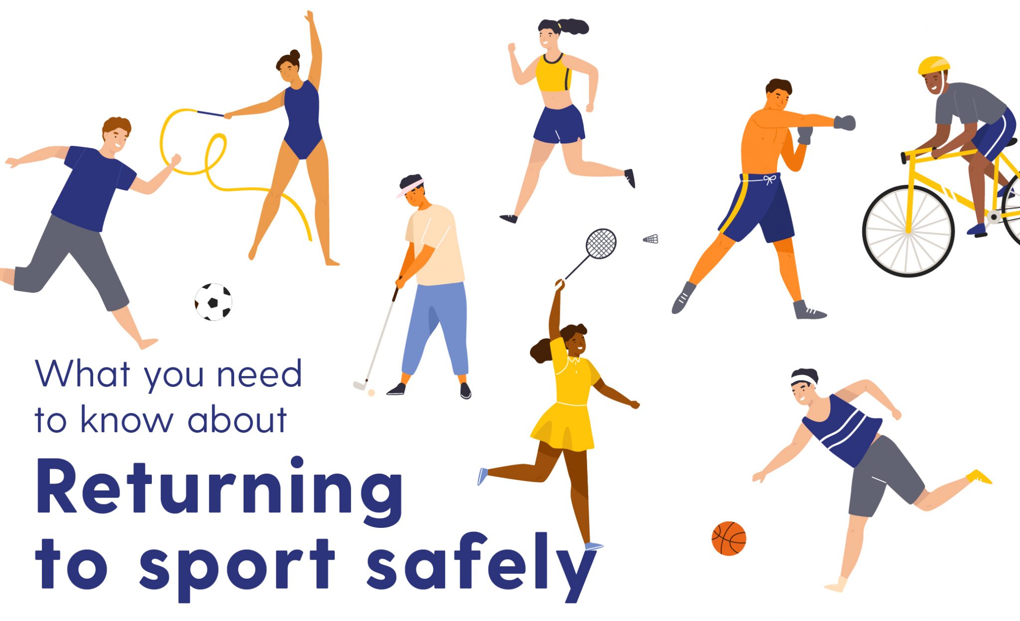 What you need to know about returning to sport safely