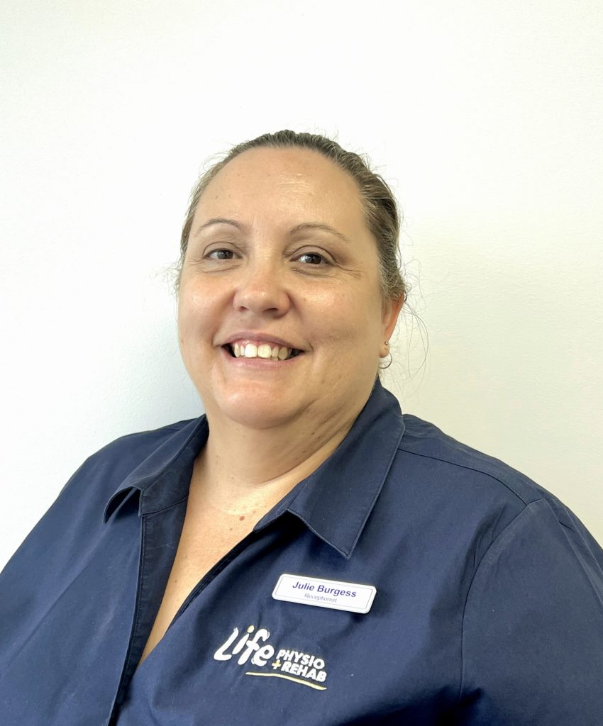 Julie – Reception and Admin, Life Physio + Rehab Caloundra – Allsports ...
